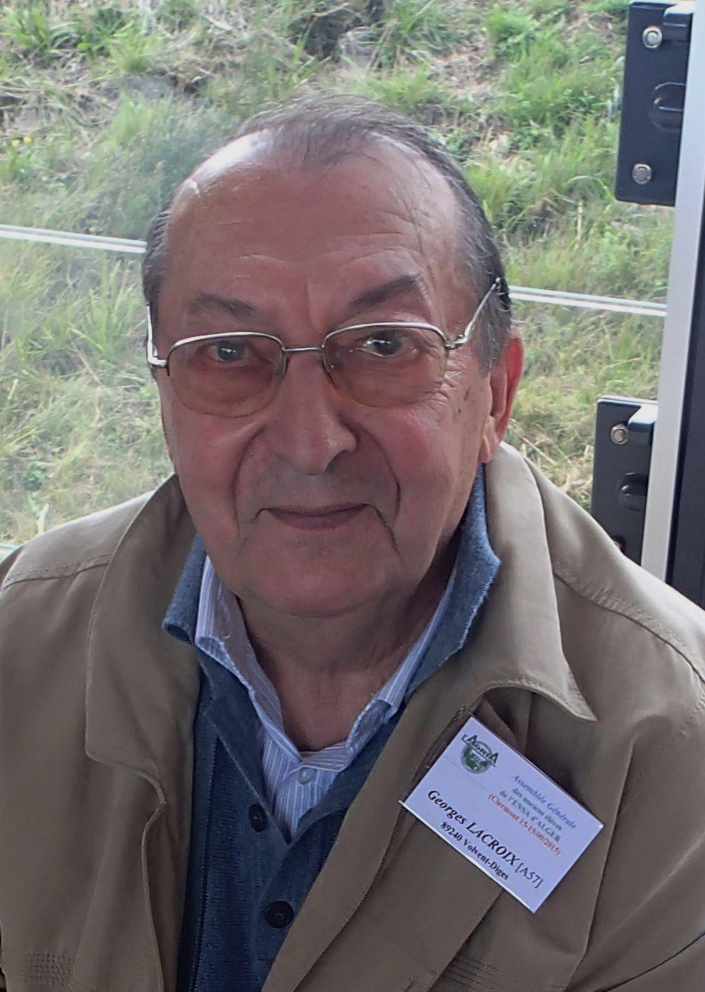 Décès Georges LACROIX (A 57)